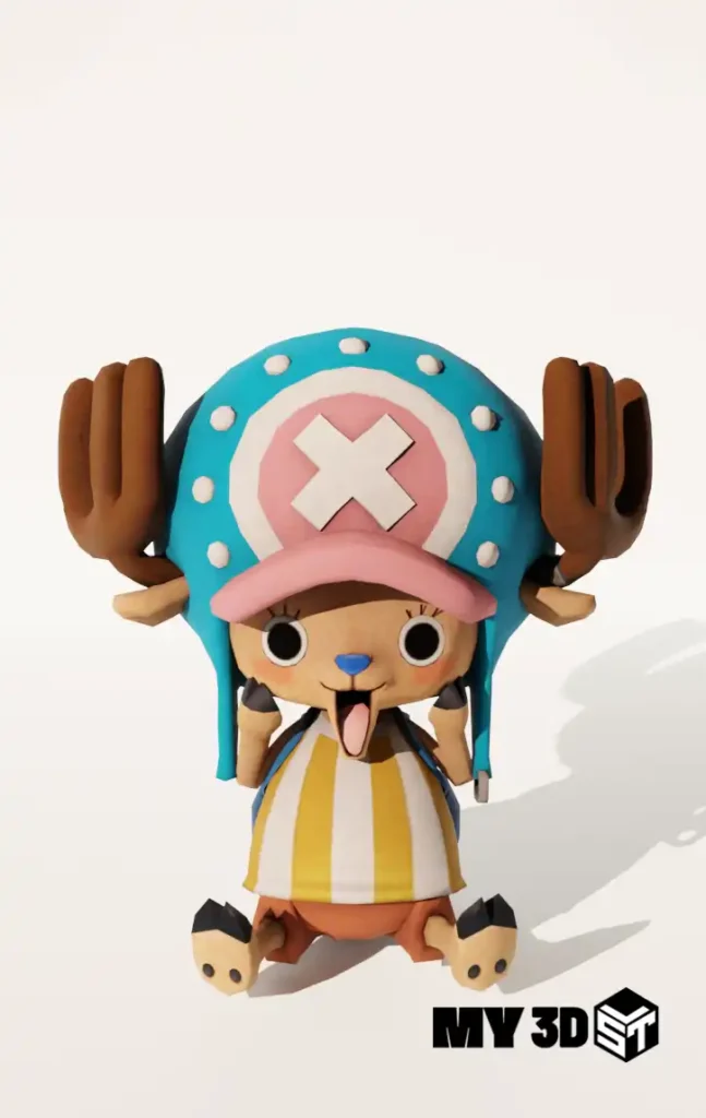 Chopper One Piece STL 3D Print Model - MY3DSTL