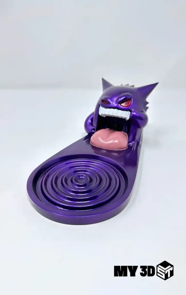Gengar Cup Holder STL 3D Print Model - MY3DSTL