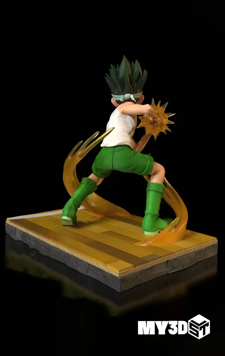Gon Freecss STL 3D Print Model - MY3DSTL
