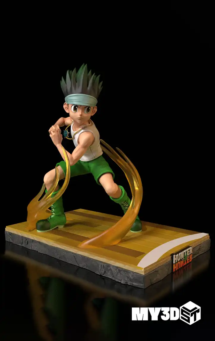 Gon Freecss STL 3D Print Model - MY3DSTL
