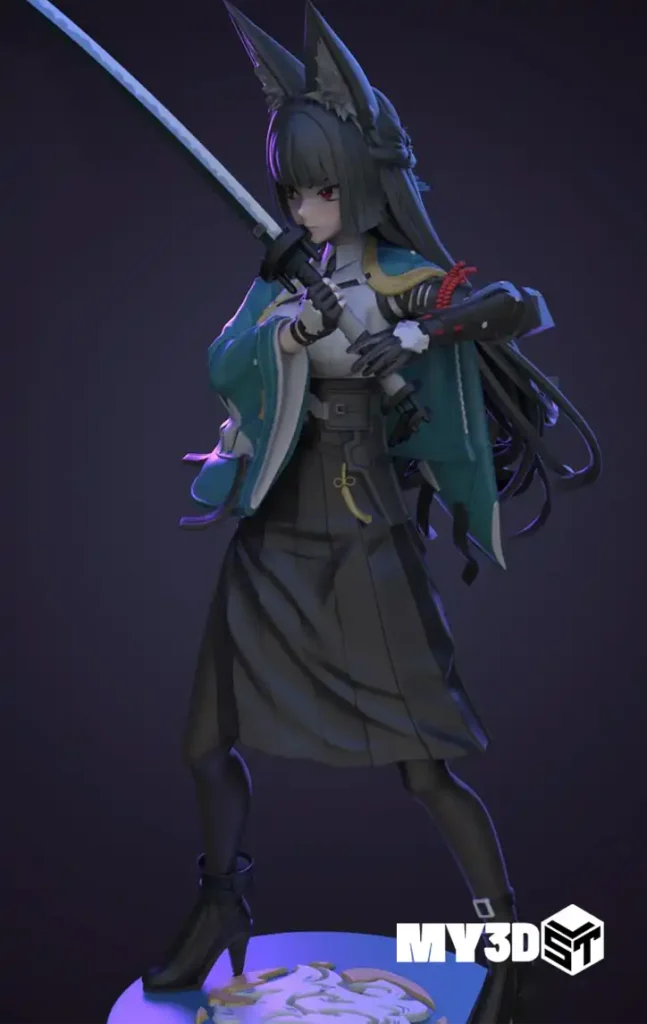 Hoshimi Miyabi Zenless Zone Zero STL 3D Print Model - MY3DSTL