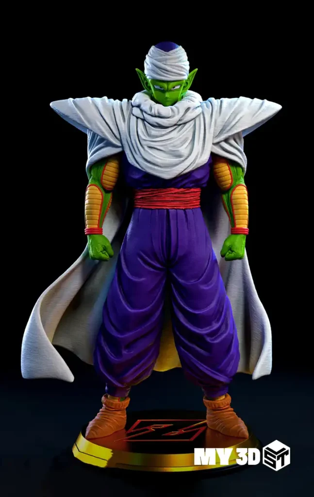 Piccolo Dragon Ball Z STL 3D Print Model - MY3DSTL