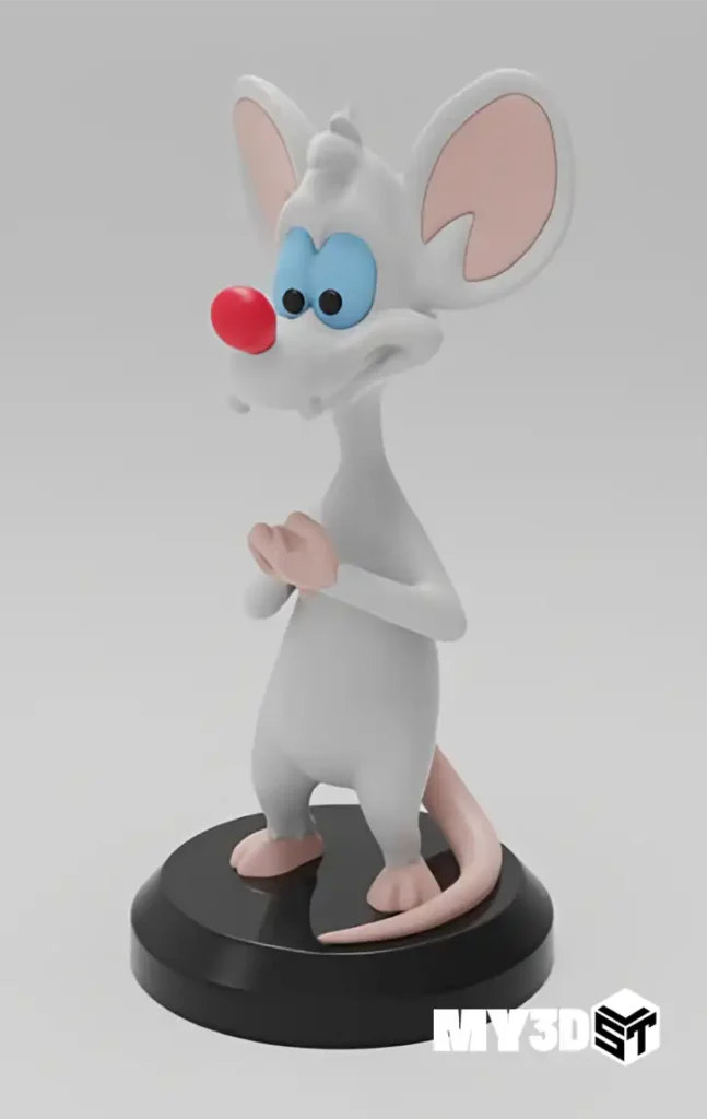 Pinky STL 3D Print Model - MY3DSTL