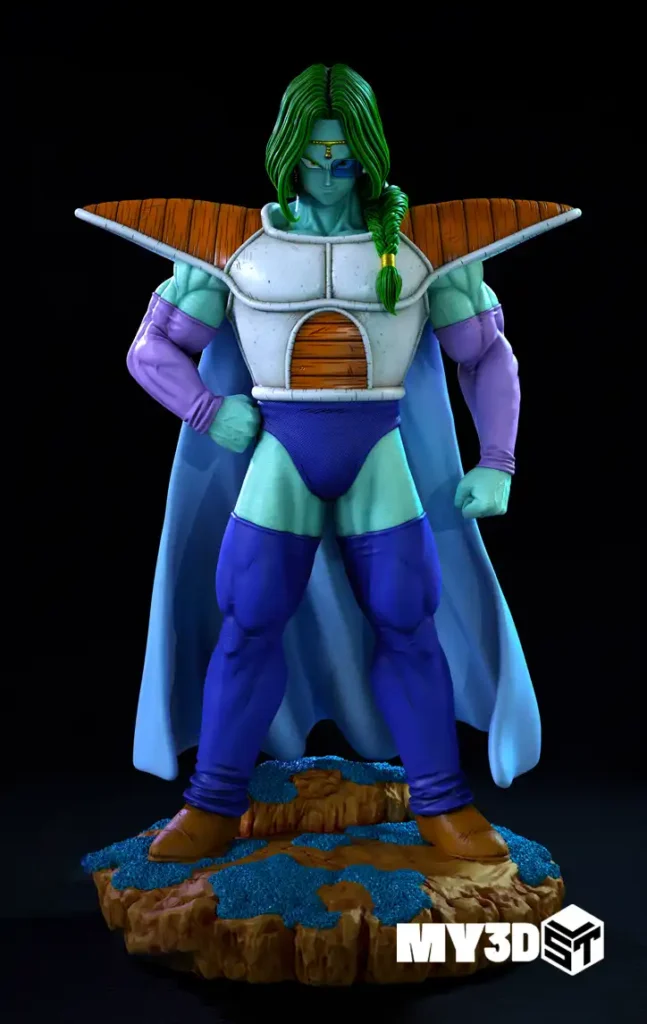 Zarbon Dragon Ball STL 3D Print Model - MY3DSTL