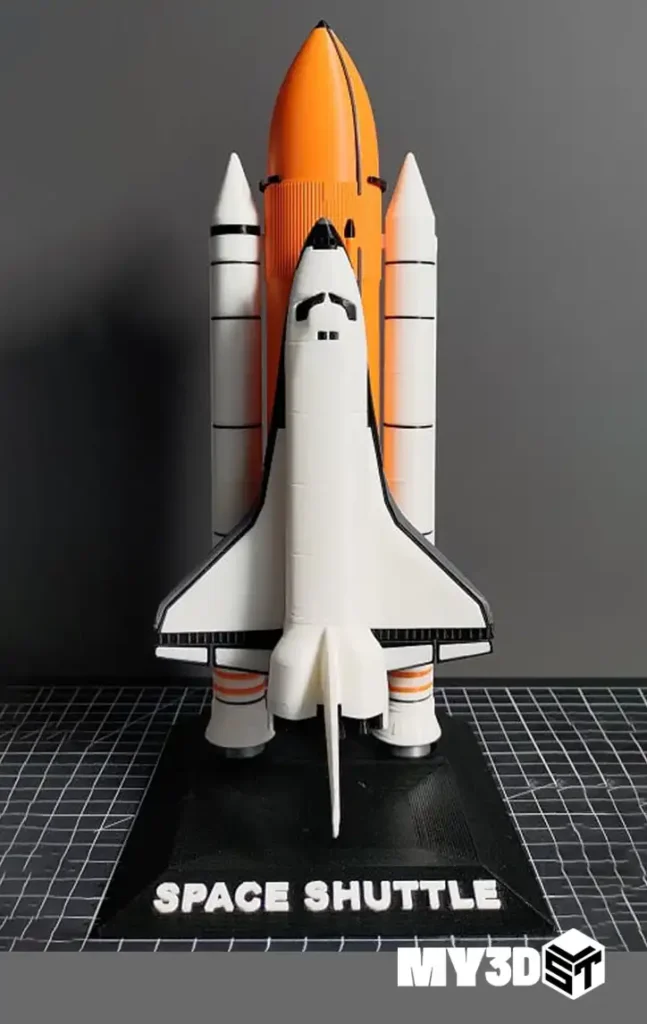 Space Shuttle STL 3D Print Model - MY3DSTL
