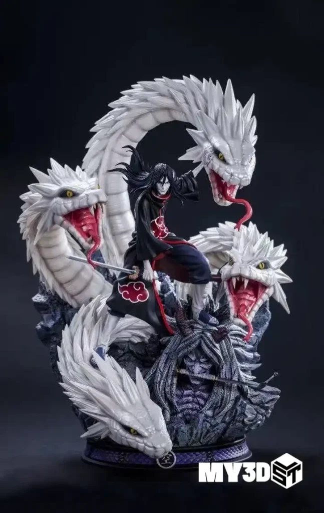 Akatsuki Orochimaru STL 3D Print Model - MY3DSTL