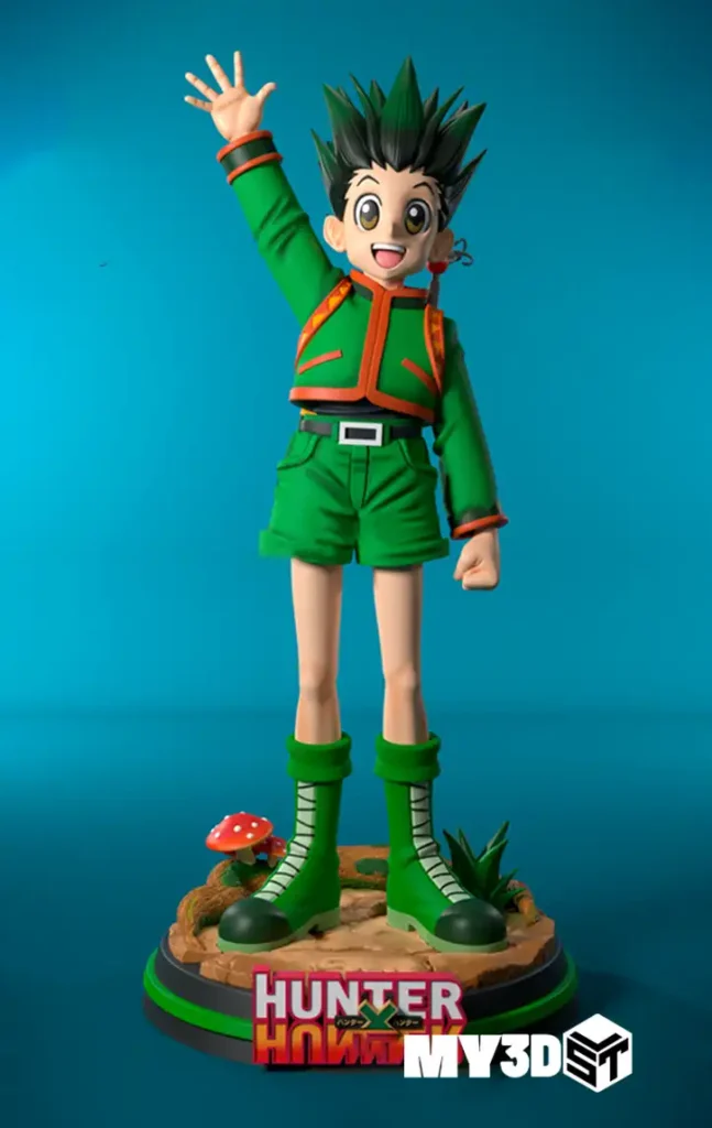 Gon Freecss Hunter X Hunter STL 3D Print Model - MY3DSTL