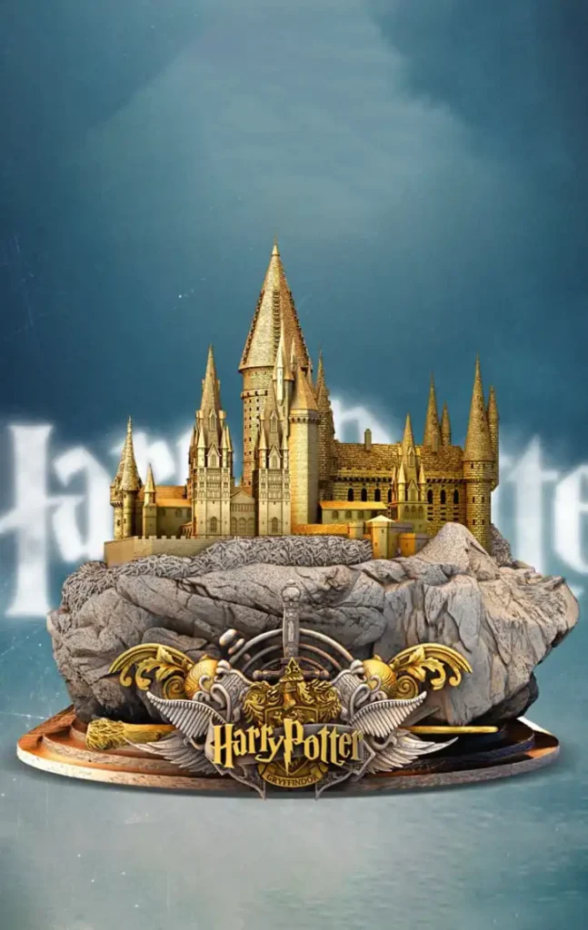 Harry Potter Hogwarts Castle STL 3D Print Model - MY3DSTL