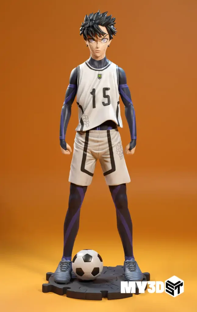 Isagi Yoichi Blue Lock STL 3D Print Model - MY3DSTL