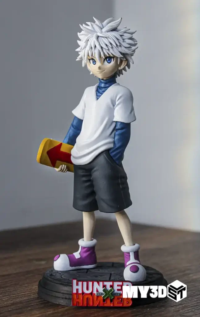 Killua Zoldyck STL 3D Print Model - MY3DSTL