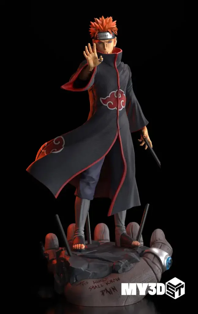 Pain Akatsuki STL 3D Print Model - MY3DSTL