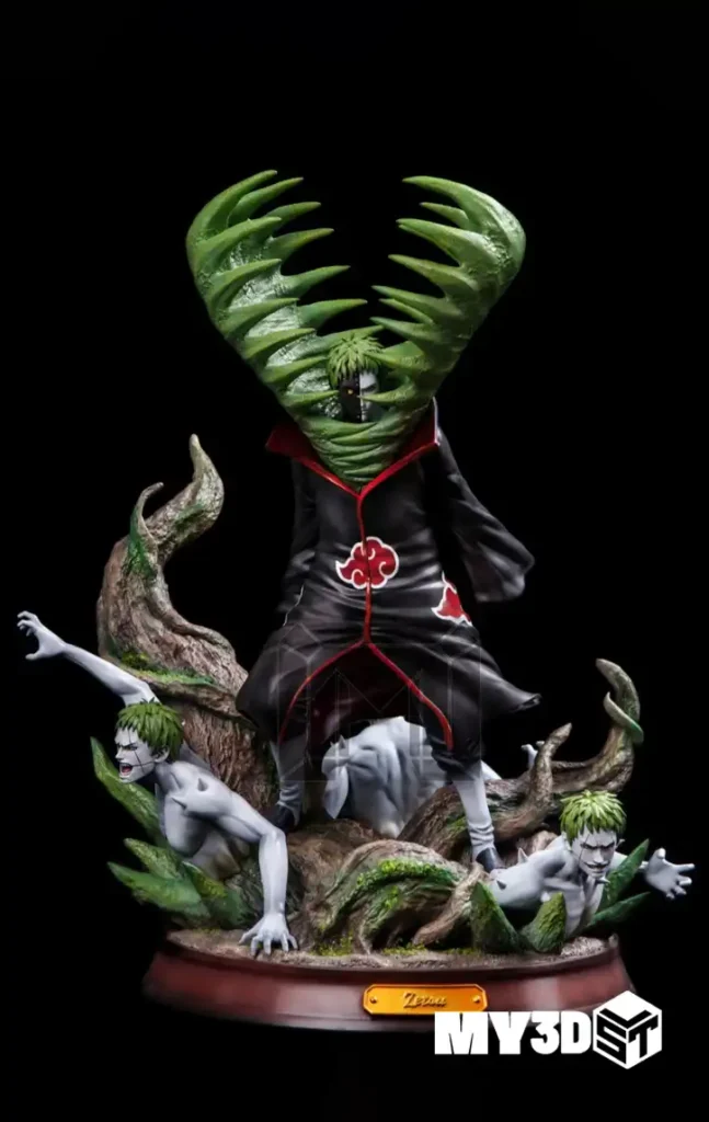 Zetsu Akatsuki STL 3D Print Model - MY3DSTL