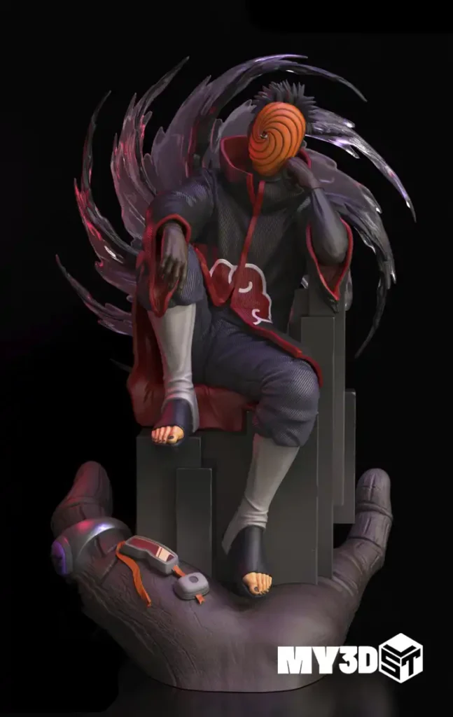 Tobi Obito Uchiha STL 3D Print Model - MY3DSTL