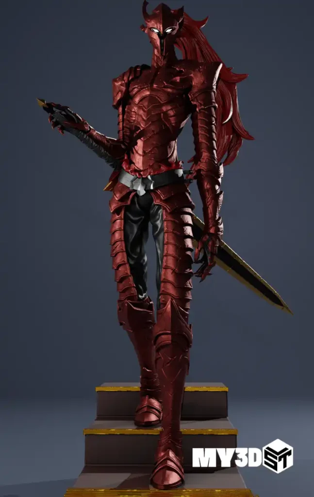 Igris Solo leveling STL 3D Print Model - MY3DSTL