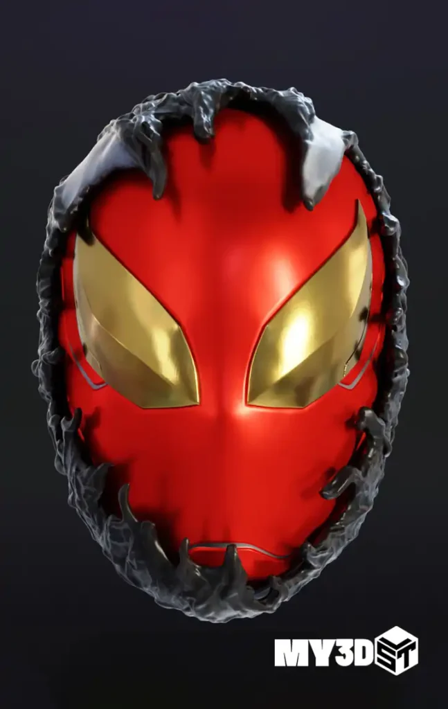Iron Spider Helmet STL 3D Print Model - MY3DSTL