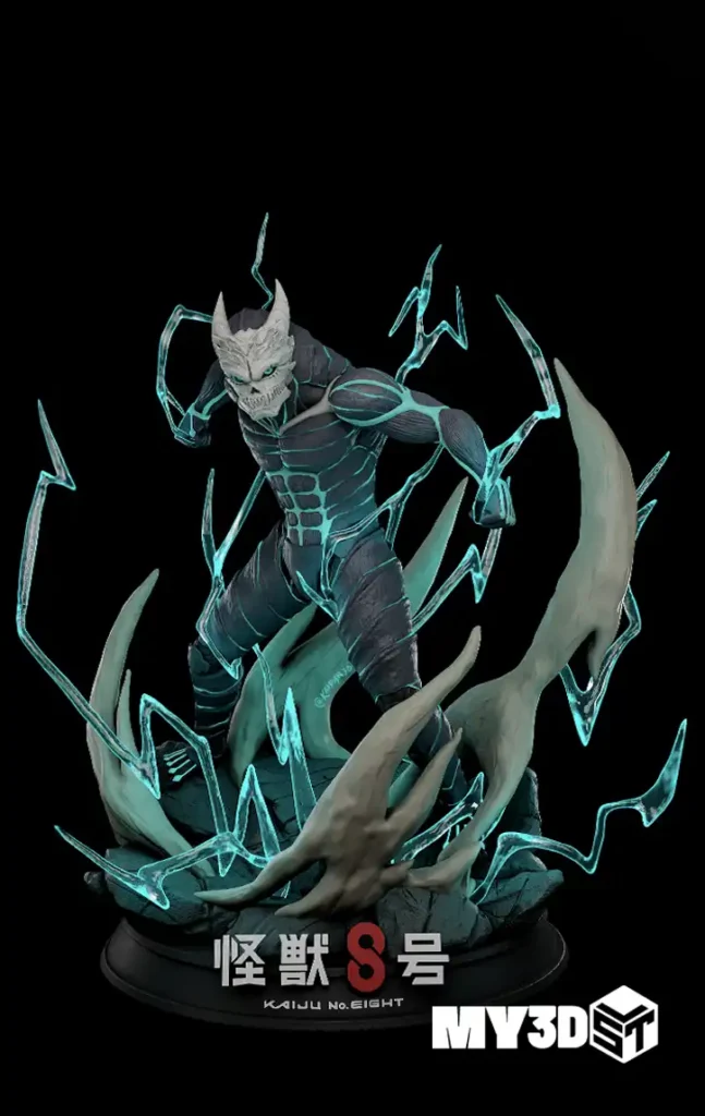 Kafka Hibino Kaiju No.8 STL 3D Print Model - MY3DSTL