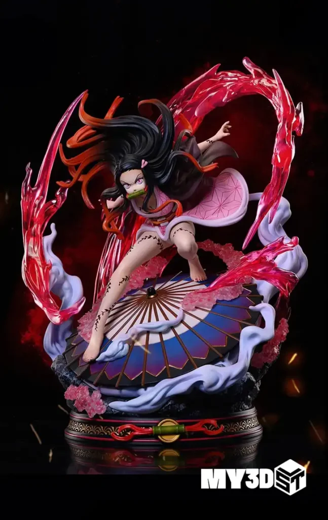 Nezuko Kamado STL 3D Print Model - MY3DSTL