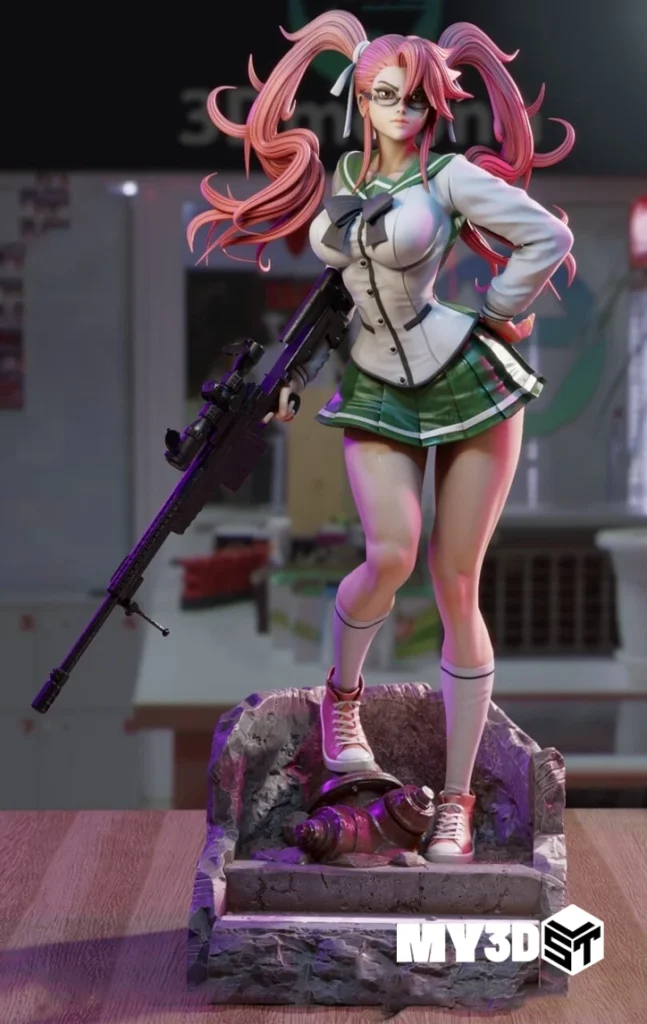 Saya Takagi NSFW STL 3D Print Model - MY3DSTL