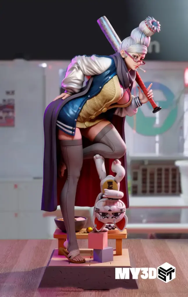 Seiko Ayase Dandadan NSFW STL 3D Print Model - MY3DSTL