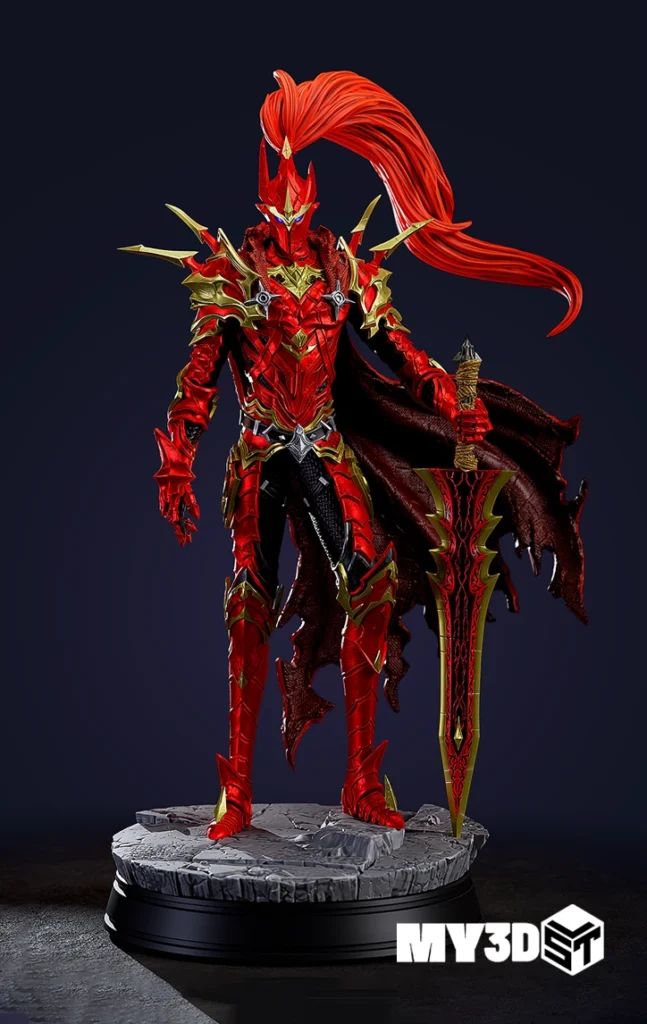 Igris Solo Leveling STL 3D Print Model - MY3DSTL