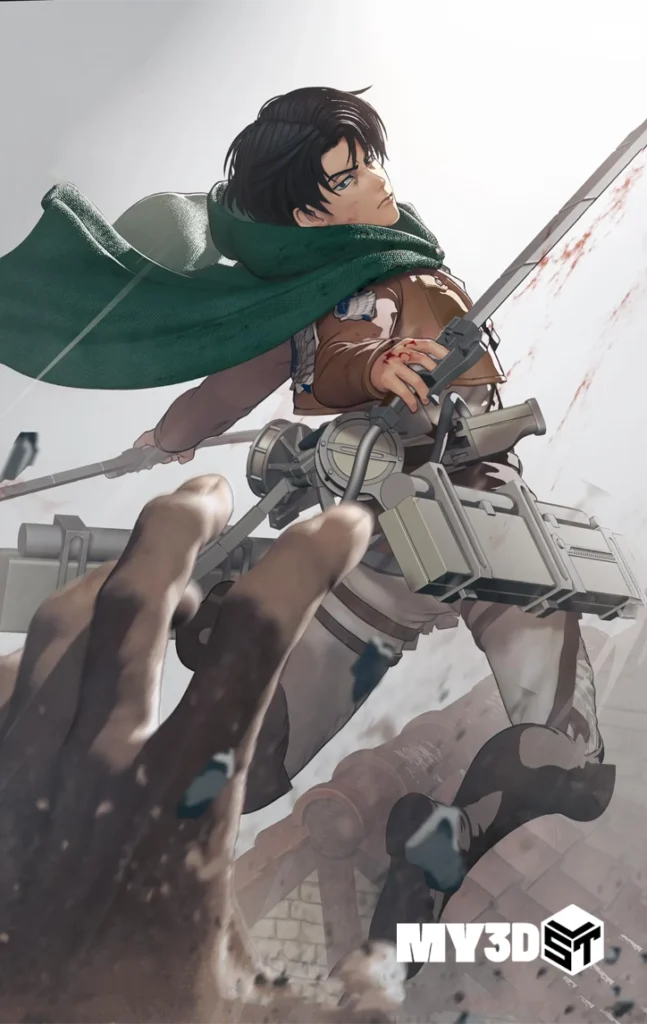 Levi Ackerman STL 3D Print Model - MY3DSTL