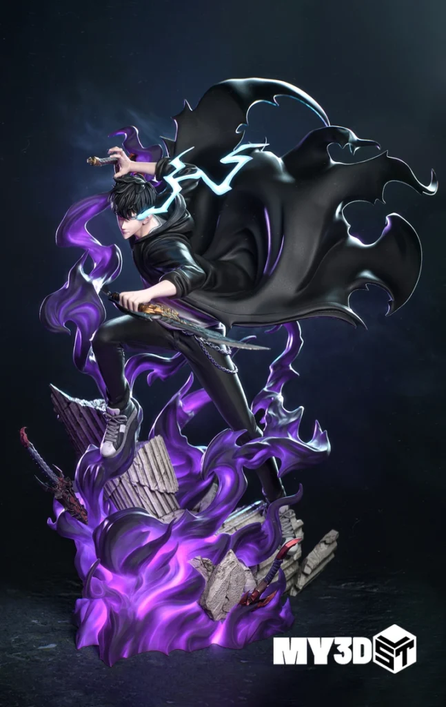 Sung Jinwoo Solo Leveling STL 3D Print Model - MY3DSTL