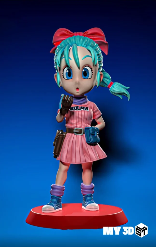 Bulma Dragon Ball STL Epic - MY3DSTL