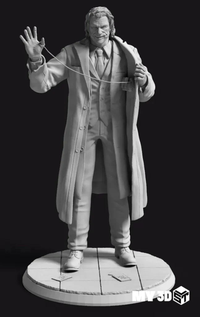 Joker STL 3D Print Model Epic - MY3DSTL